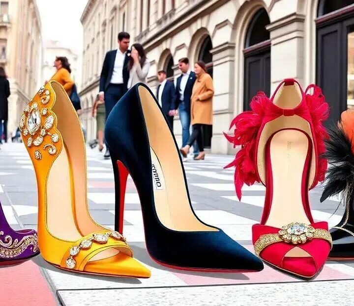 5 Tendências de Sapatos Elegantes em Milão: Aquazzura e Giuseppe Zanotti