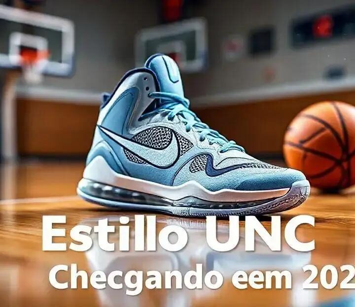 Nike LeBron Witness 8: Estilo UNC Chegando em 2024